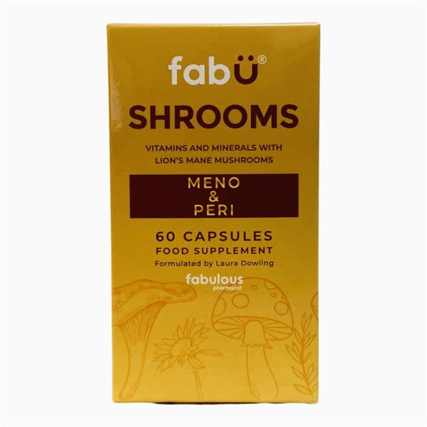 Fabu Shrooms Meno & Peri Capsules 60pk - Grants Pharmacy